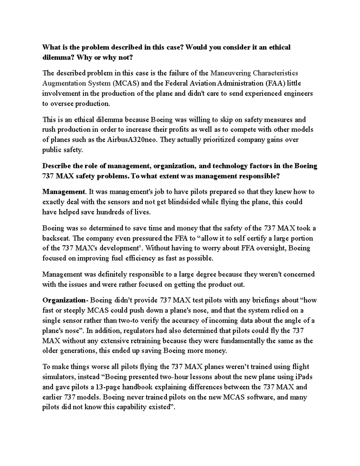 Group 10 MIS CW - MIS - What is the problem described in this case ...