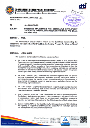 Guidelines on Inspection of CSF Cooperatives - Fundamentals Of ...