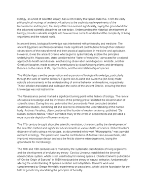 Biology integration - The integration of technology into biology ...