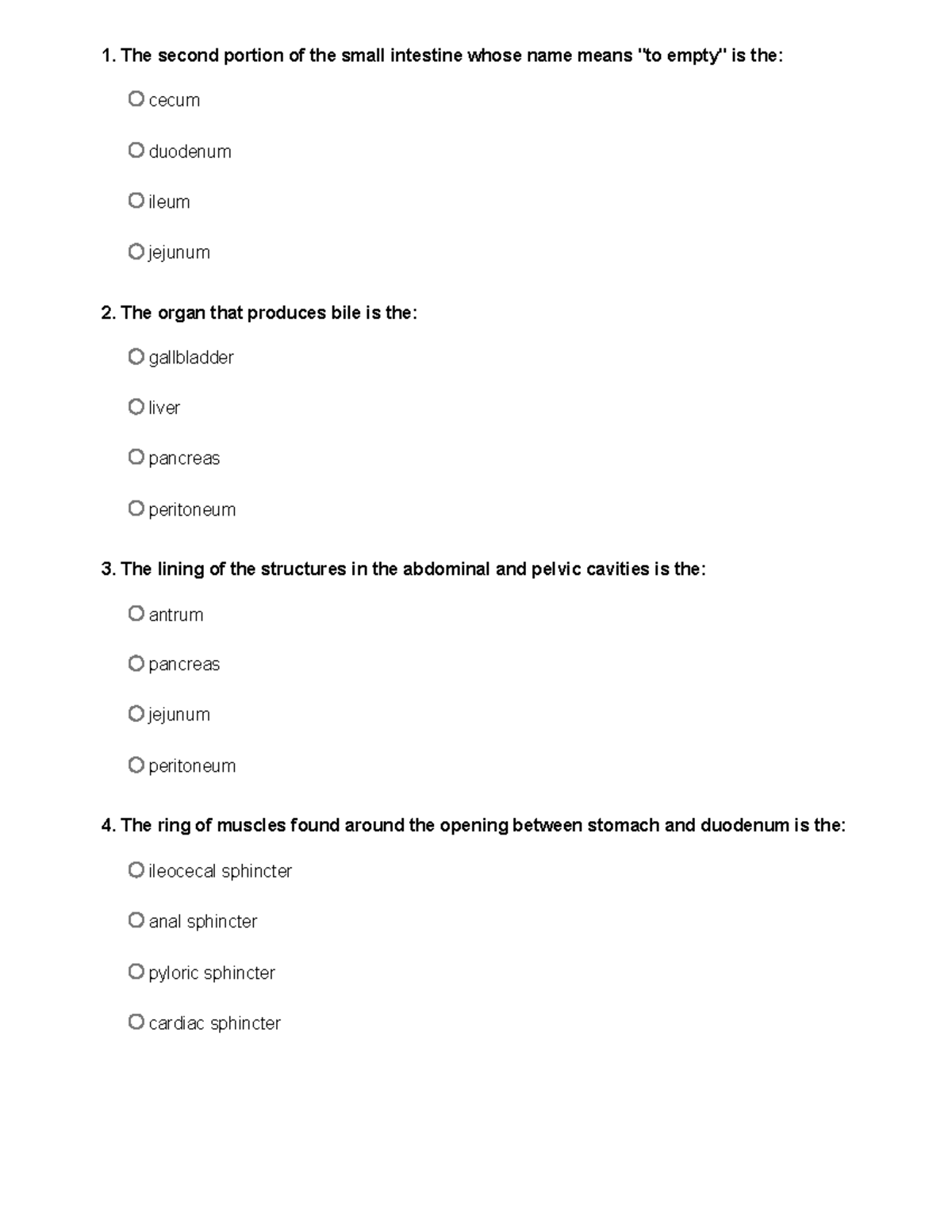Test ch11 - Study Guide for the given chapter for the class Medical ...
