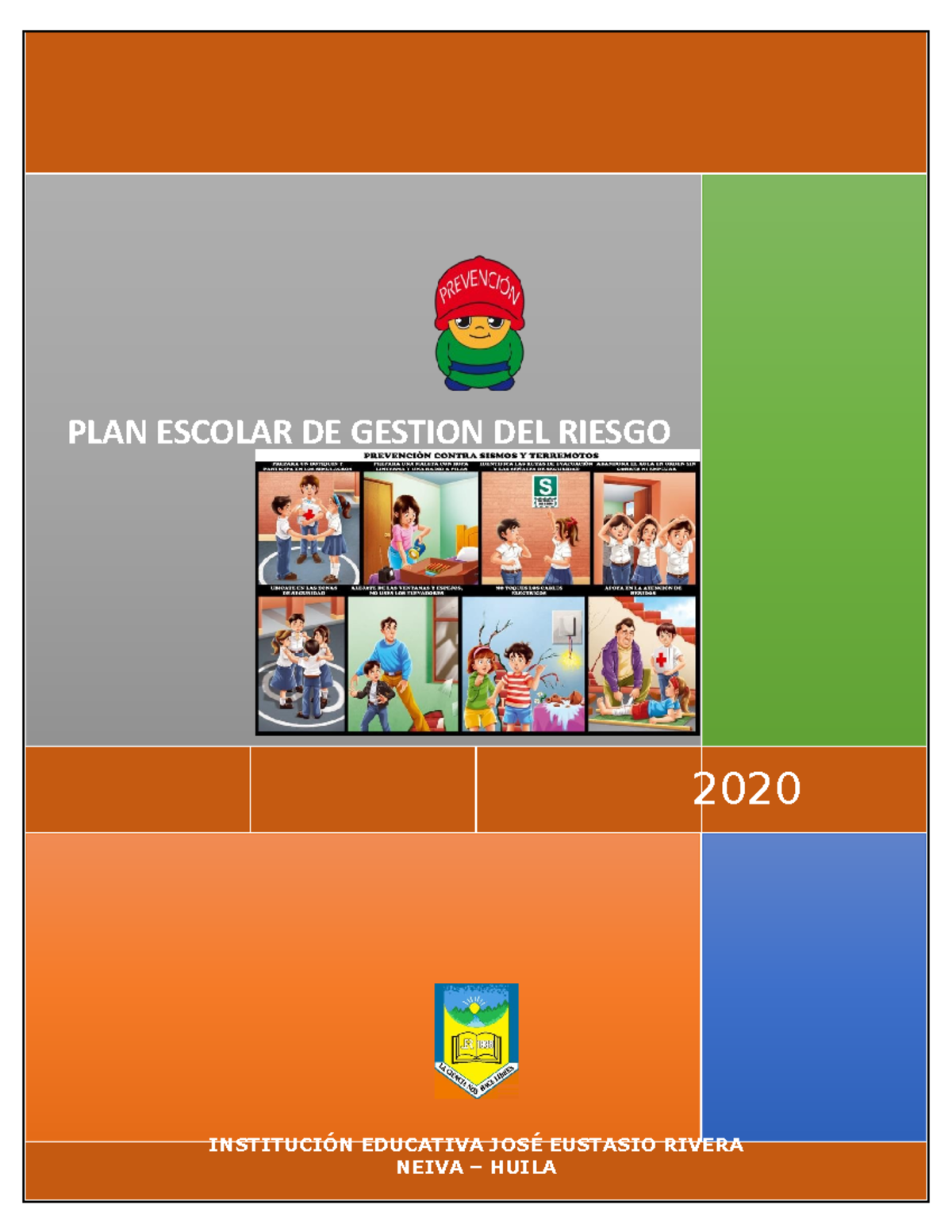 PLAN Escolar DE Gestion DEL Riesgo Institucional JER 2020 - PLAN ...