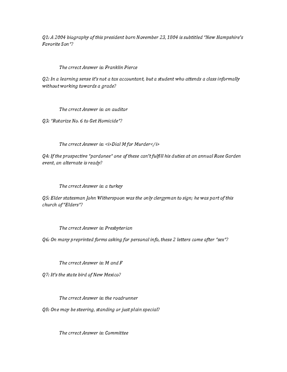 4 Answer For YPLQ Studocu