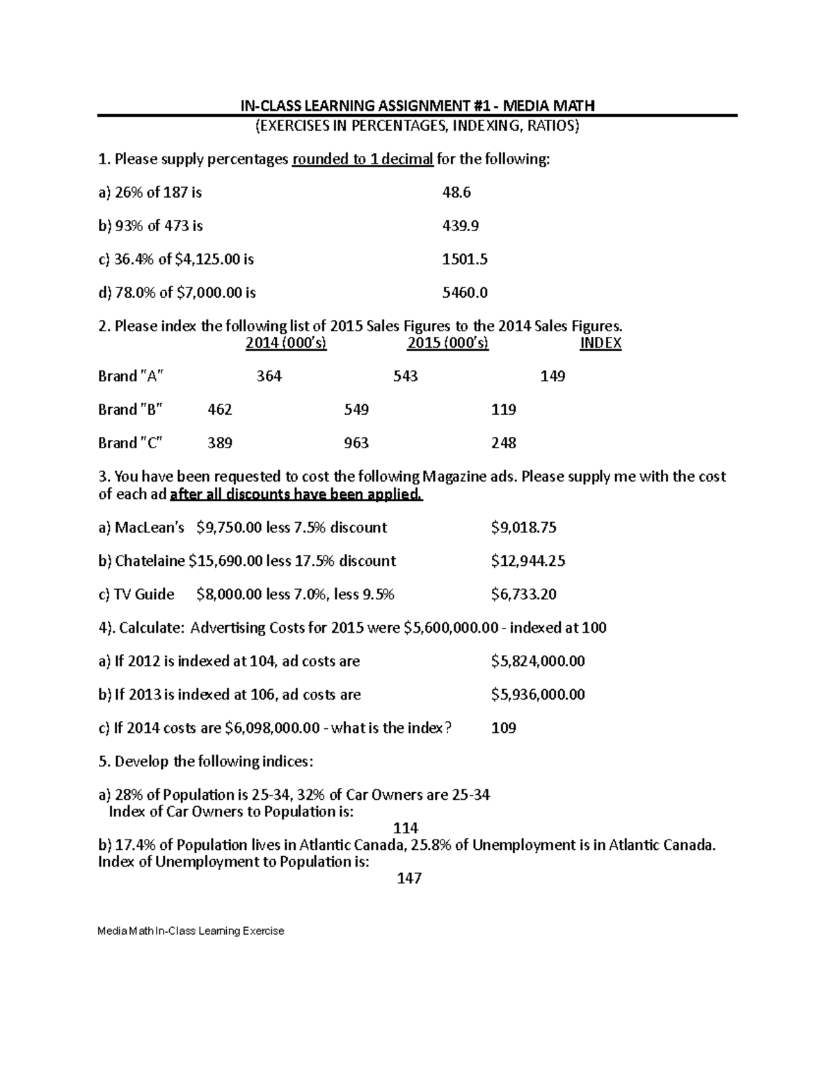 2020-1 Media Math In-Class Learning Exercises A - IN-CLASS LEARNING ...