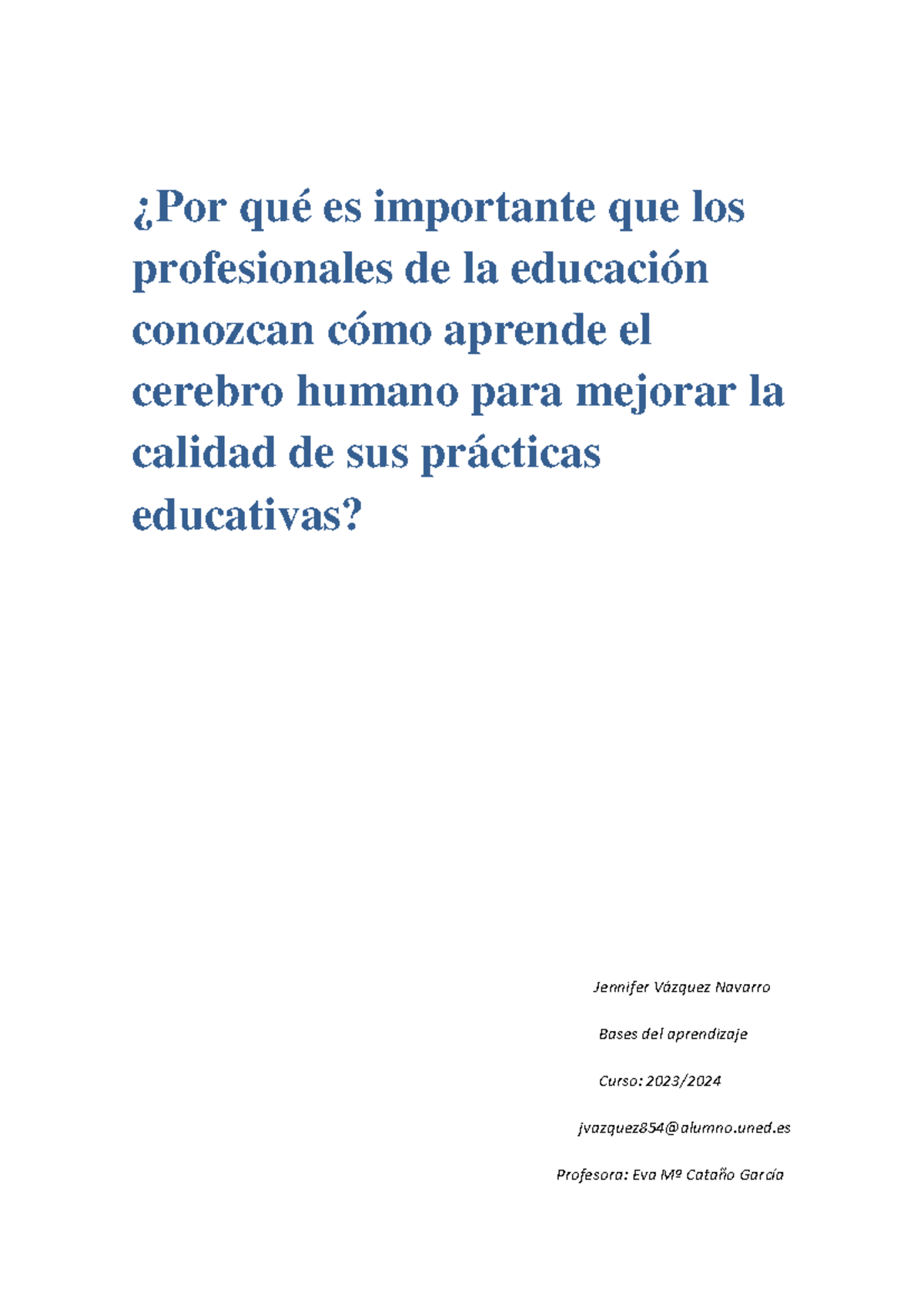 Vazquez Navarro Jennifer uned Sevilla, Bases - ¿Por qué es importante ... Vazquez Navarro Jennifer uned Sevilla, Bases - ¿Por qué es importante ...