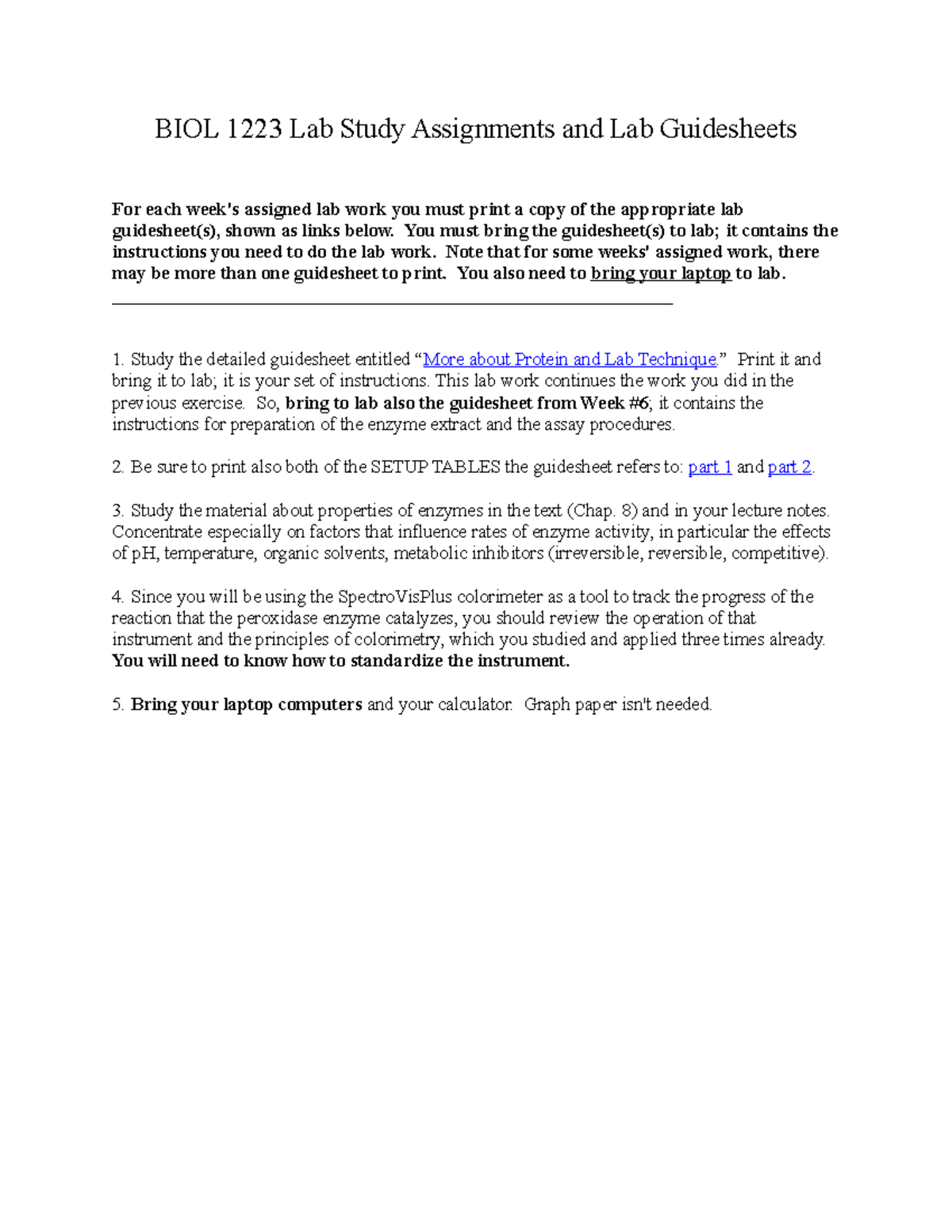 7.1 Lab 7 Intro Rawn Tall - BIOL 1223 Lab Study Assignments and Lab ...