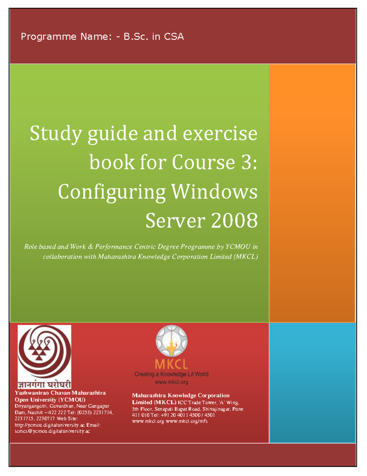 Configuring Windows Server 2008 - computer science - Studocu