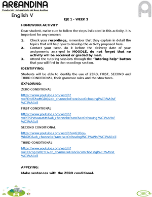 English 6 - EJE 2 - week 4 edit - EJE 2 - WEEK 4 HOMEWORK ACTIVITY Dear ...
