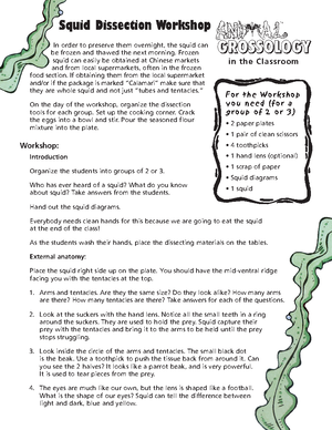 Clam dissection - Clam Dissection Clam Dissection Introduction The ...