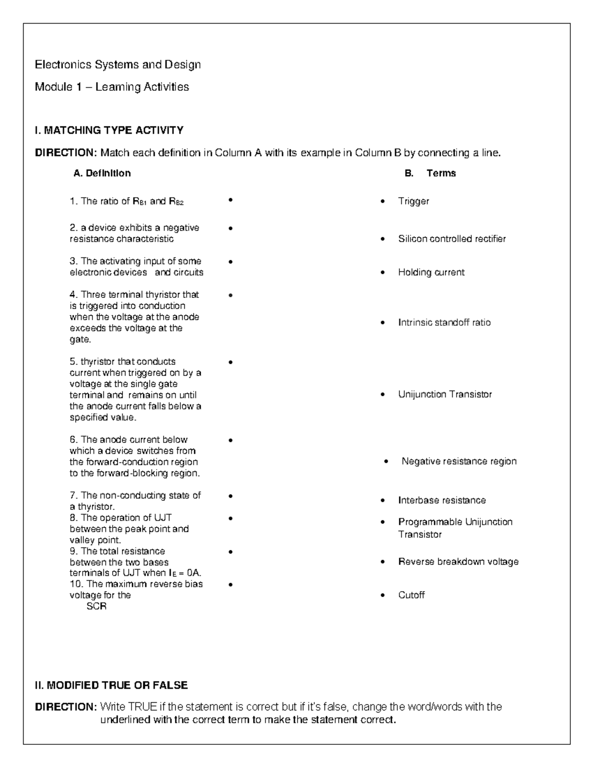Electronics-Systems-and-Design-M1-Learning-Activities - Electronics ...