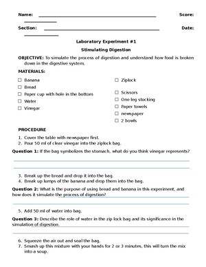 Performance Task General Chemistry 1 - It should showcase the ability ...