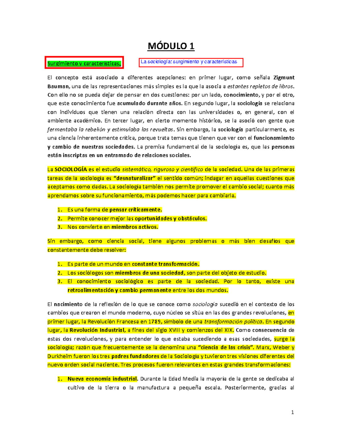 Resumen-Sociologia- Unidad 1 y 2. - Warning: TT: undefined function: 32 Warning: Popup ...