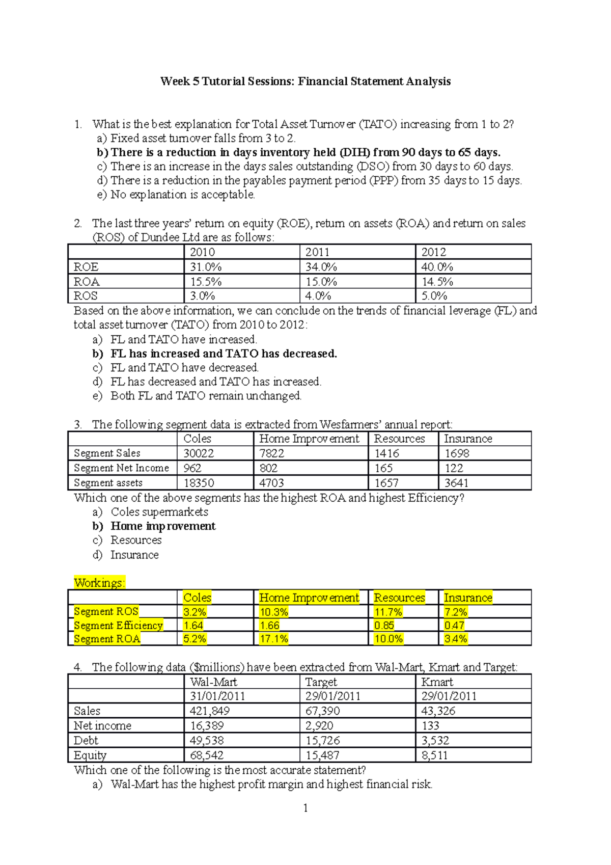 Tutorial-topic 4 Q&A 4 - Tutorial-topic 4 Q&A 4 - Week 5 Tutorial ...
