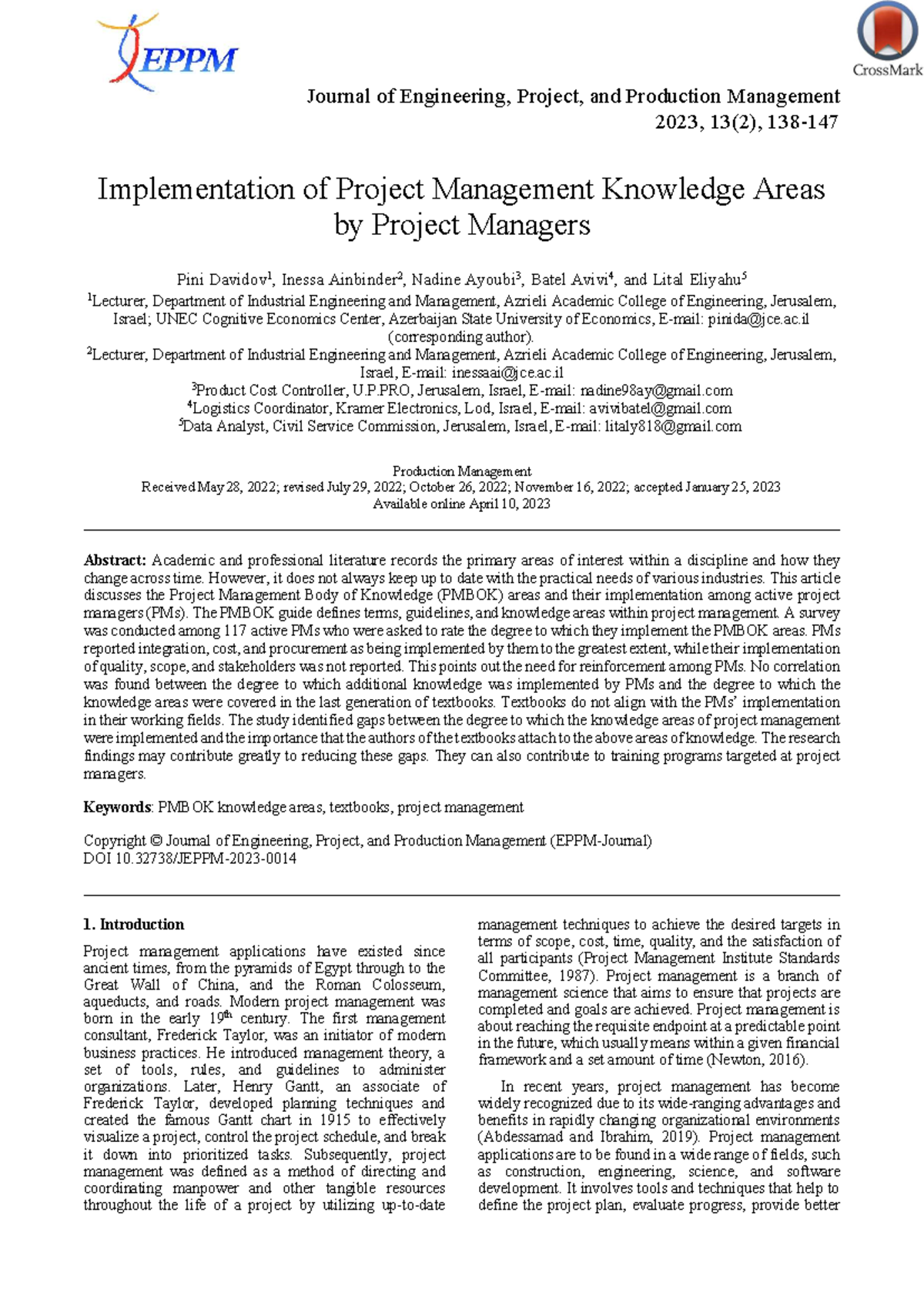 Implementation-of-Project-Management-Knowledge-Areas-by-Project ...