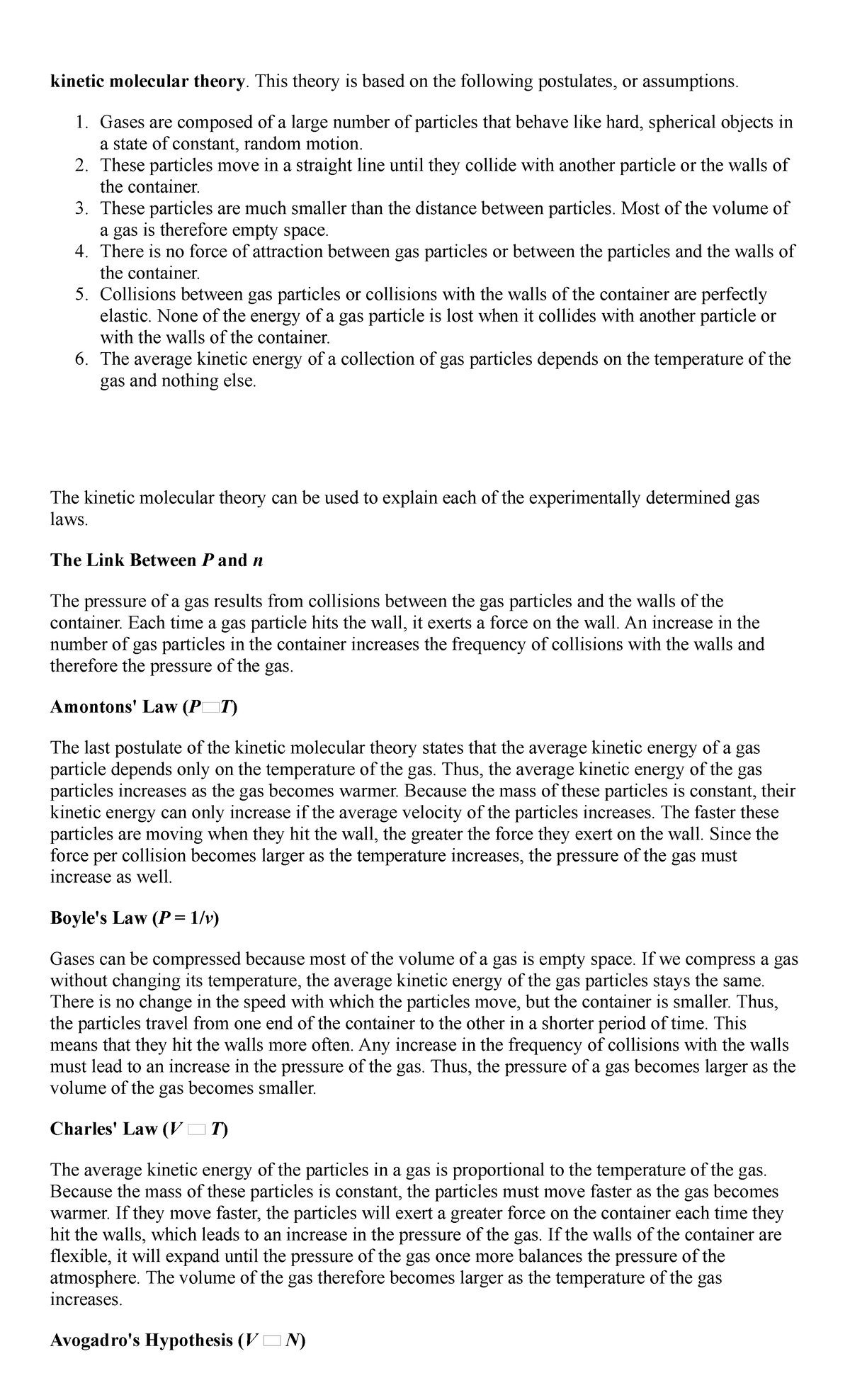 Kinetic-molecular-theory - kinetic molecular theory. This theory is ...