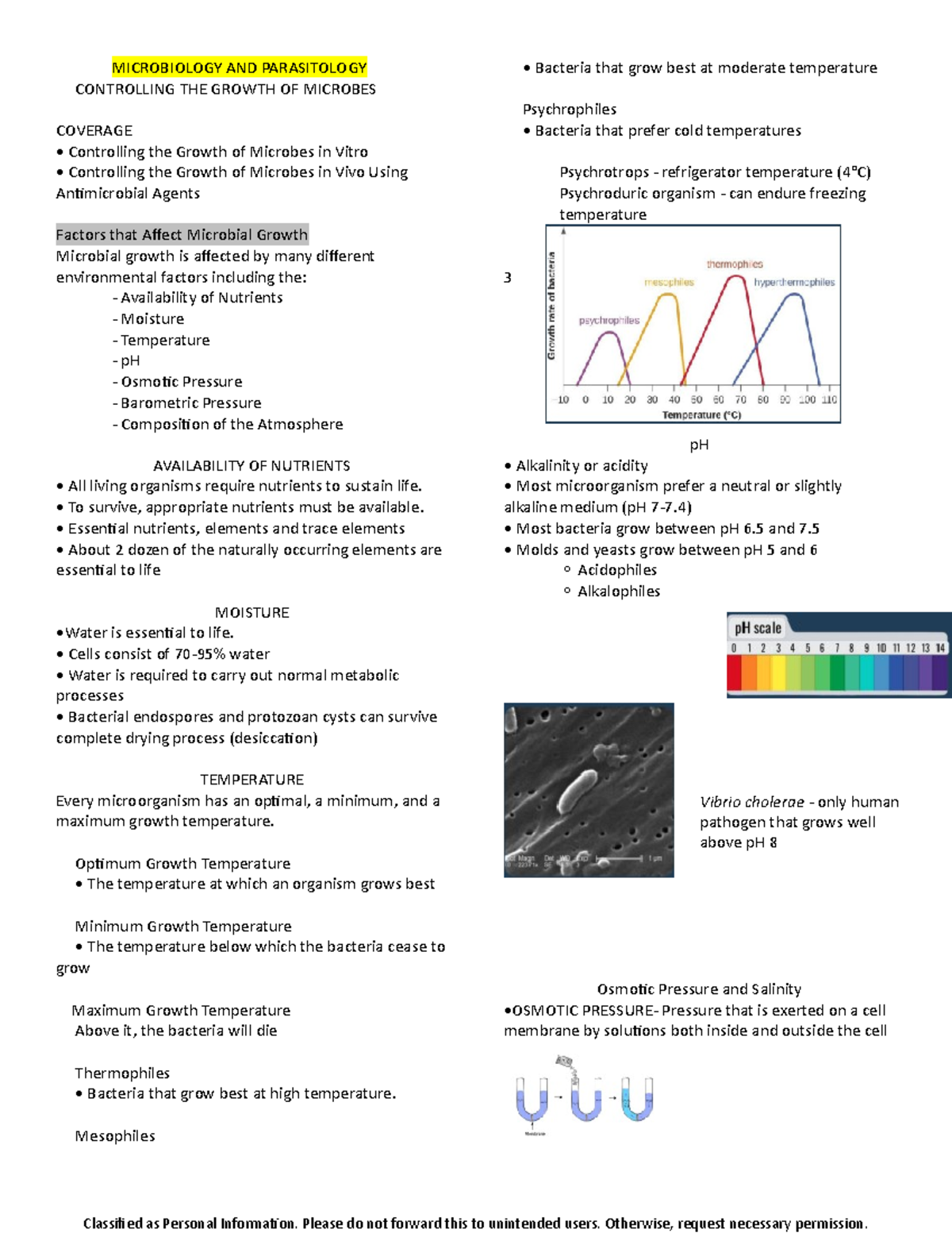 MICP - Lecture notes in MICP - MICROBIOLOGY AND PARASITOLOGY ...