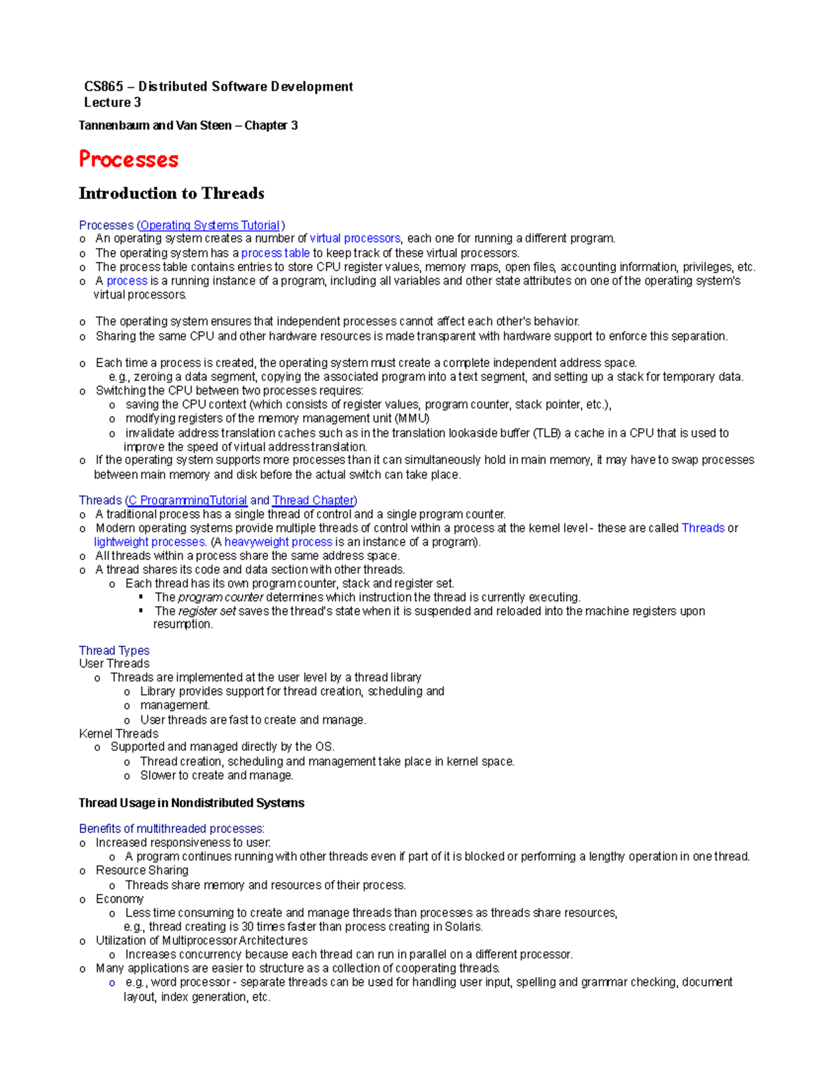Ds Unit 13 Web Distributed Systems Cs865 Distributed Software