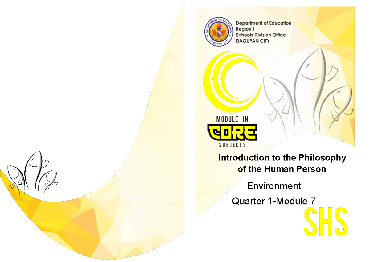 Final SHS 12 Intro - Environment Quarter 1-Module 7 Introduction to the ...