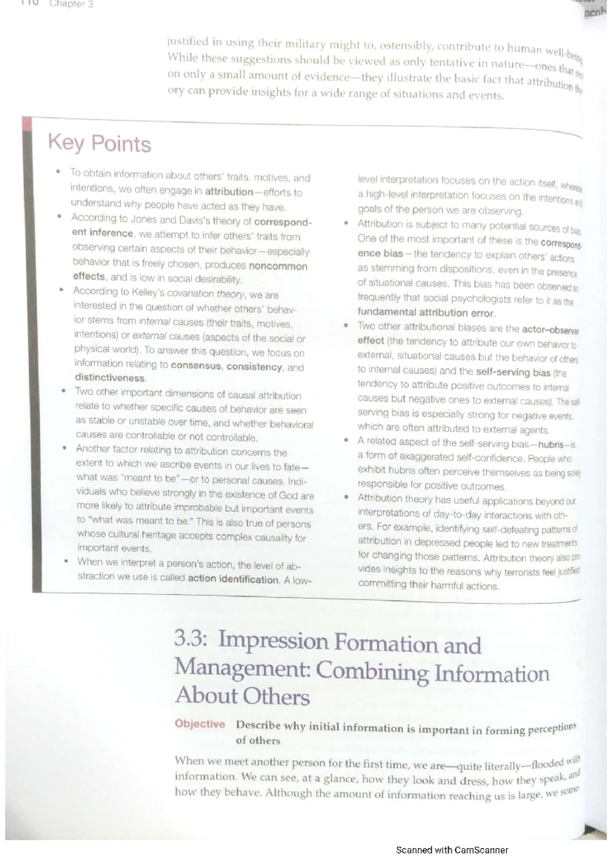 Module 1 Unit 3 Impression Formation AND Management - Mbbs let - Studocu