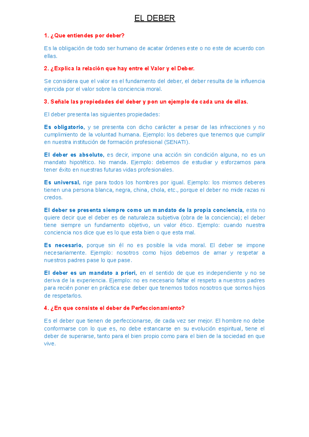 EL Deber - kgjiagjaioeghi igjwioengois hios ghioj sgdsgjnighns - EL DEBER ¿Que entiendes por ...