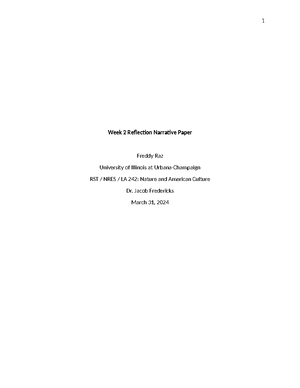 Quiz A Solution - RST 242 - Studocu