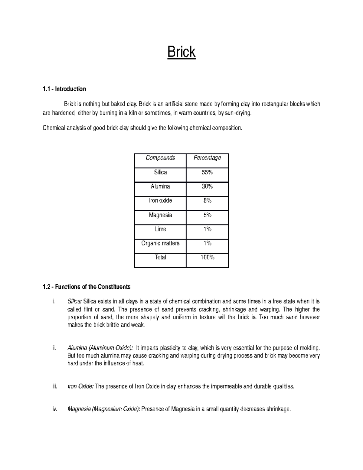 Brick - Required For Job - Brick 1 - Introduction Brick is nothing but ...