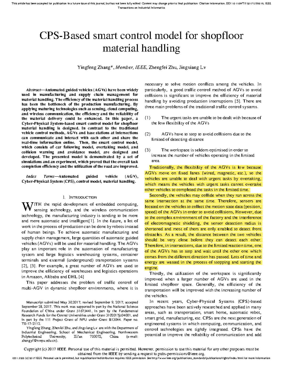 MH1 - RRL - Transactions on Industrial Informatics Copyright (c) 2017 ...