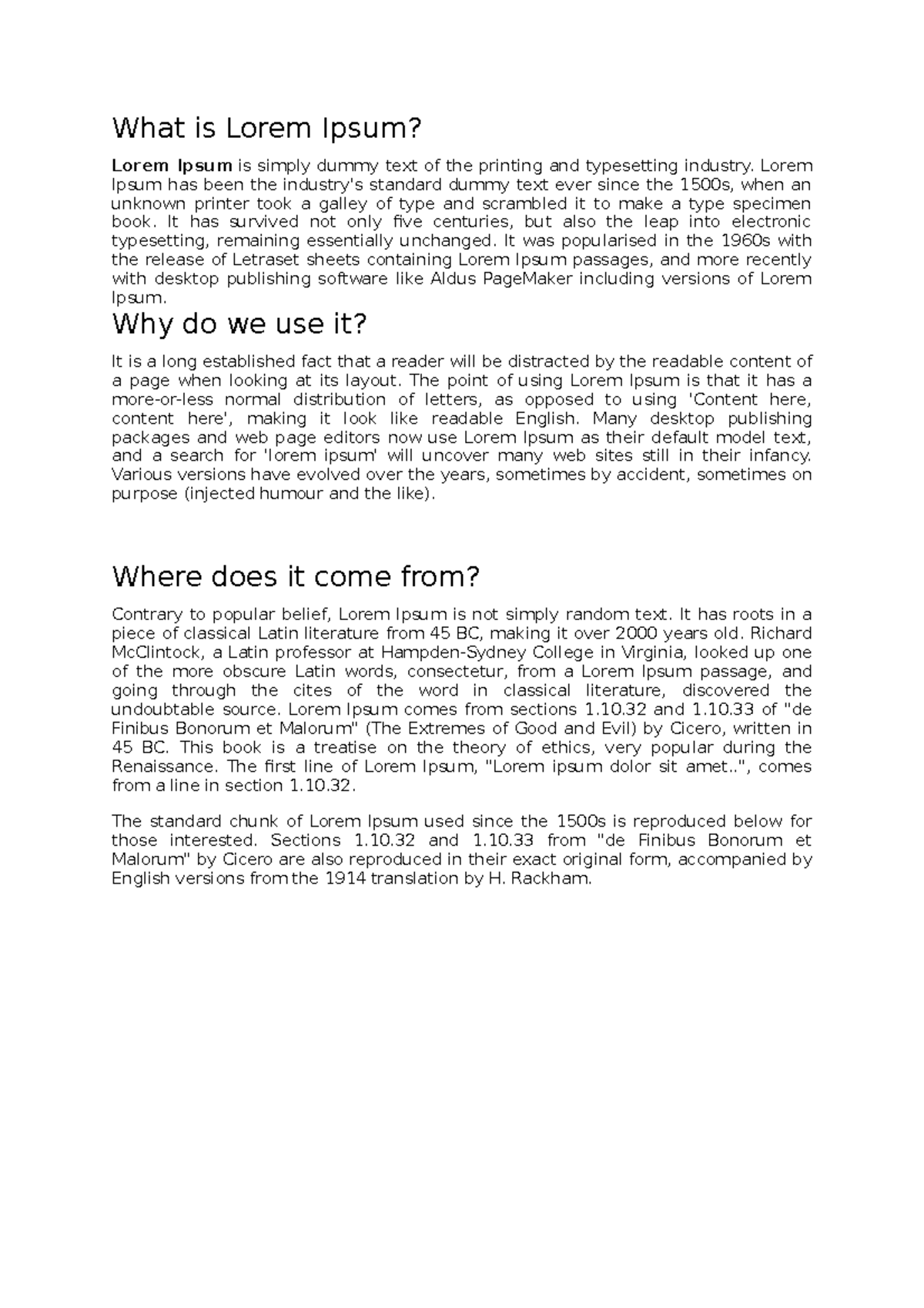 Doc1 - ..... - What is Lorem Ipsum? Lorem Ipsum is simply dummy text of ...