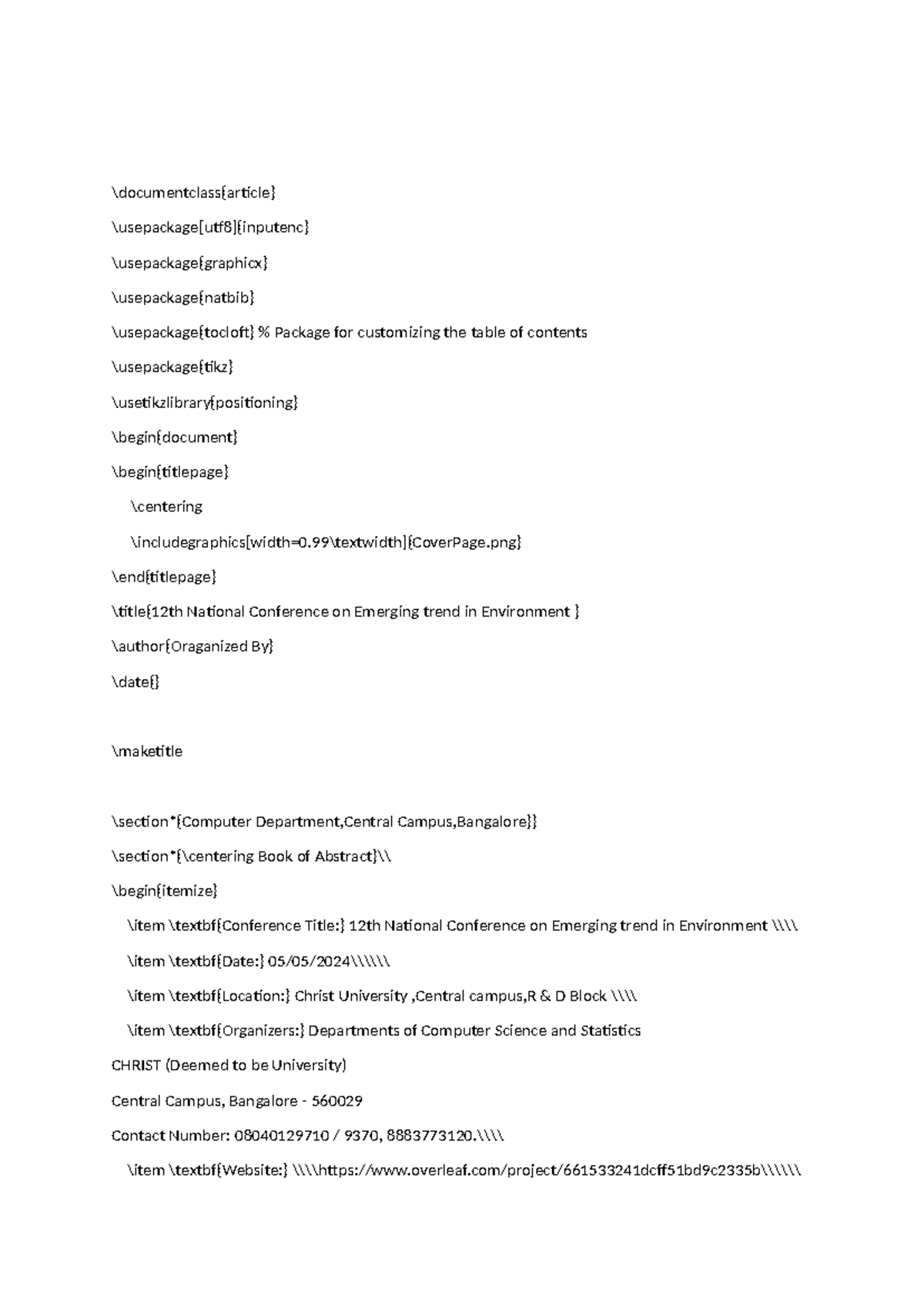 Complete code Latex - \documentclass{article} \usepackage[utf8]{inputenc} \usepackage{graphicx ...