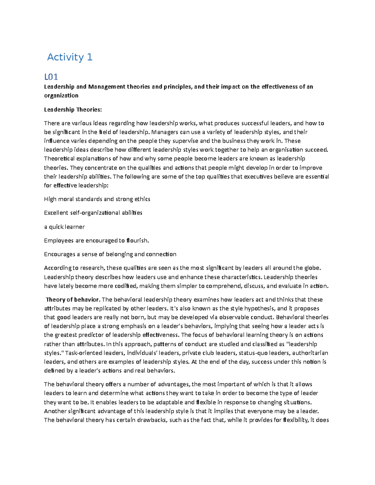 Copy of Unit 4 part 2 - notes - B.sc.IT - Asia Pacific University - Studocu