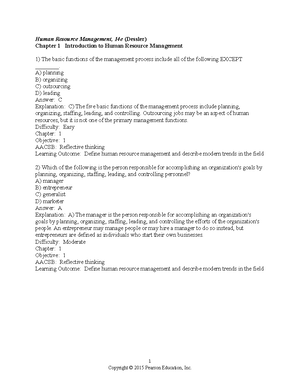 Chapter 4 Job Analysis and the Talent Management Process - Human Resource Management, 14e ...