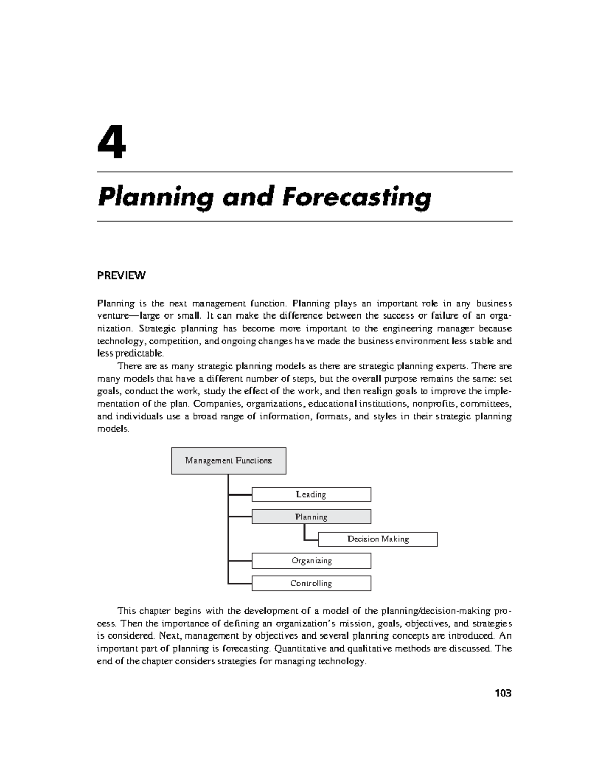 L2 Planning AND Forecasting - BS Mechanical Engineering - Studocu