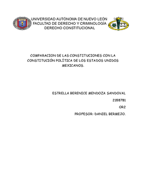 Conceptos Derecho Constitucional - Constitución flexible. Una ...