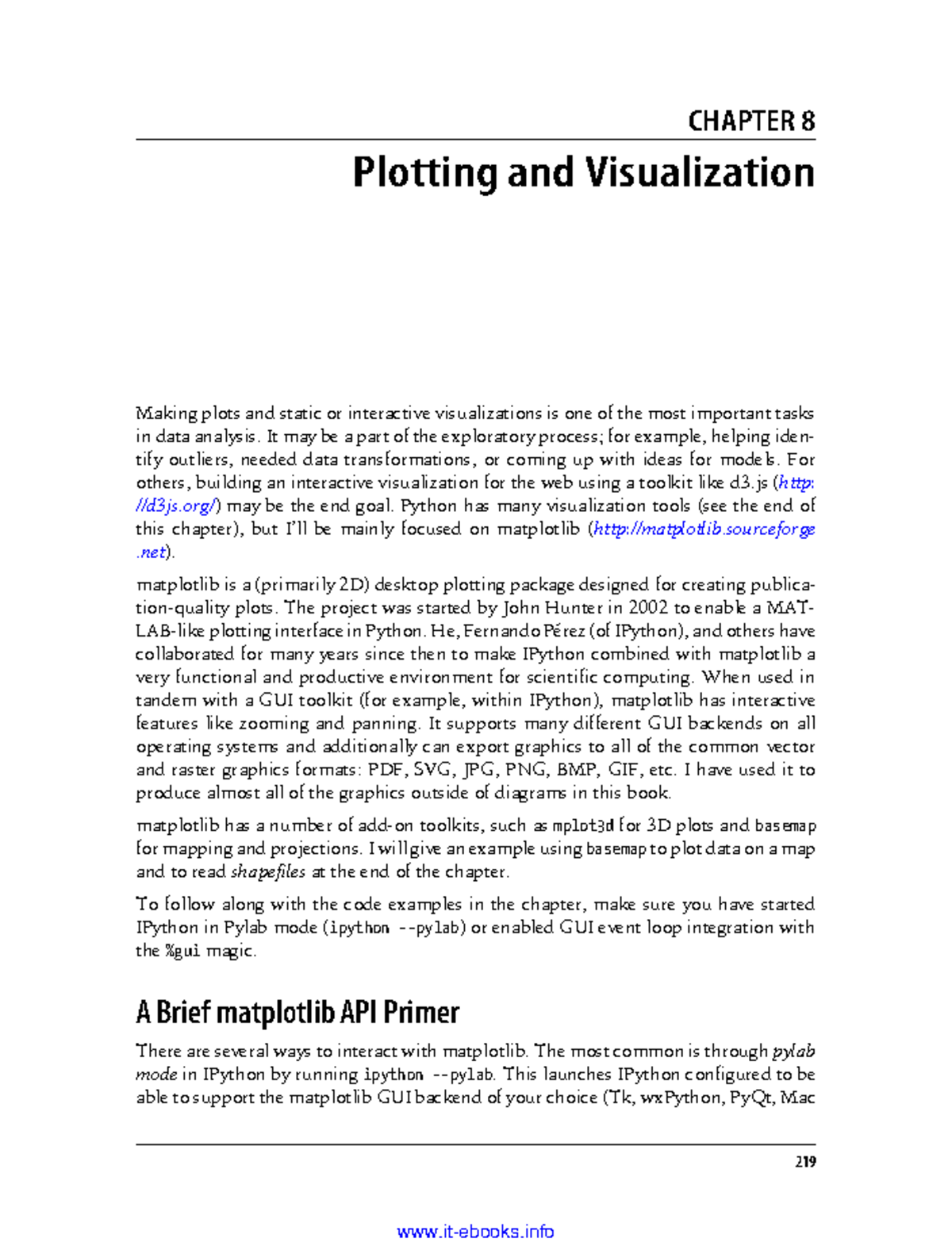 IDS OPEN Elective UNIT V - CHAPTER 8 Plotting and Visualization Making ...