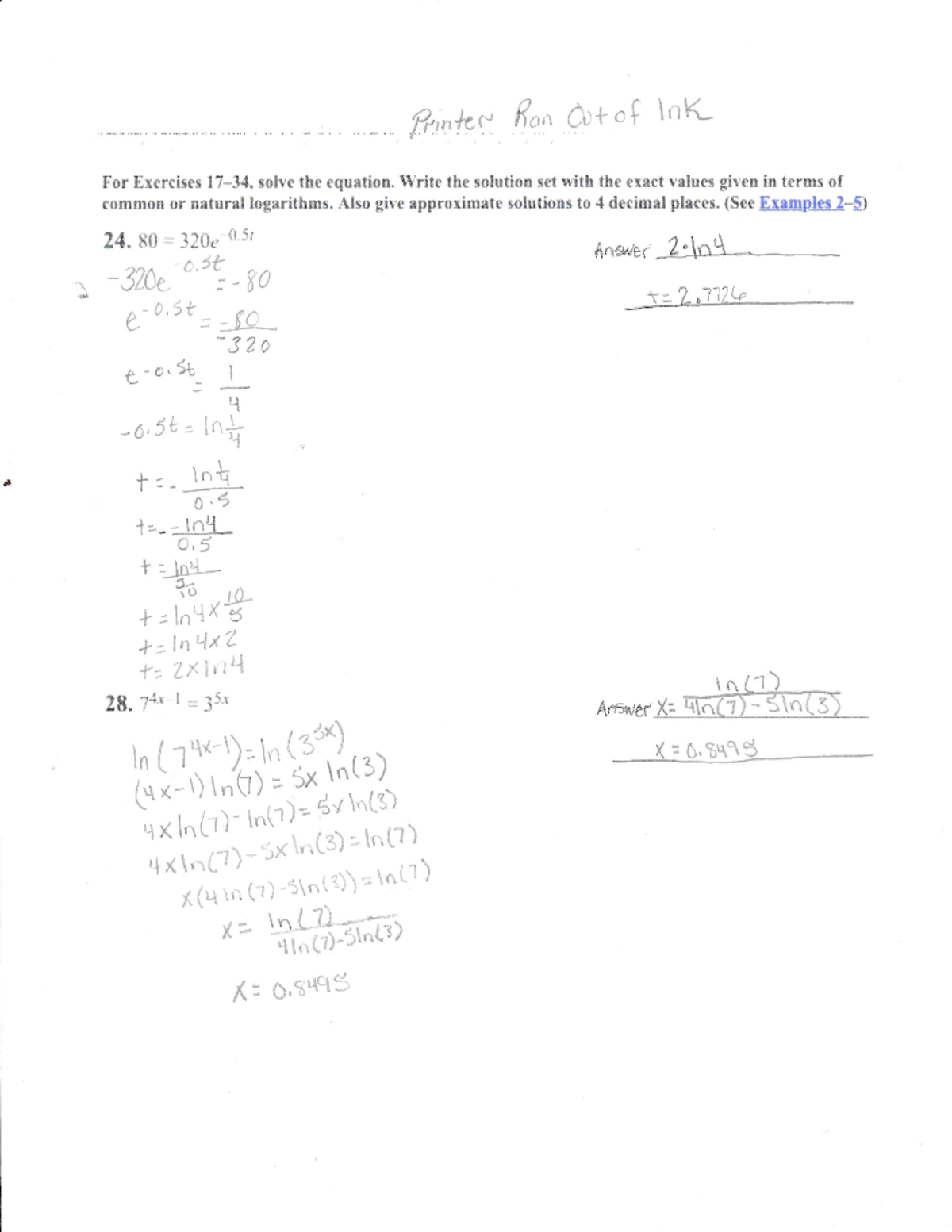Deanna T HW 12 - Homework - MAT-171 - Studocu