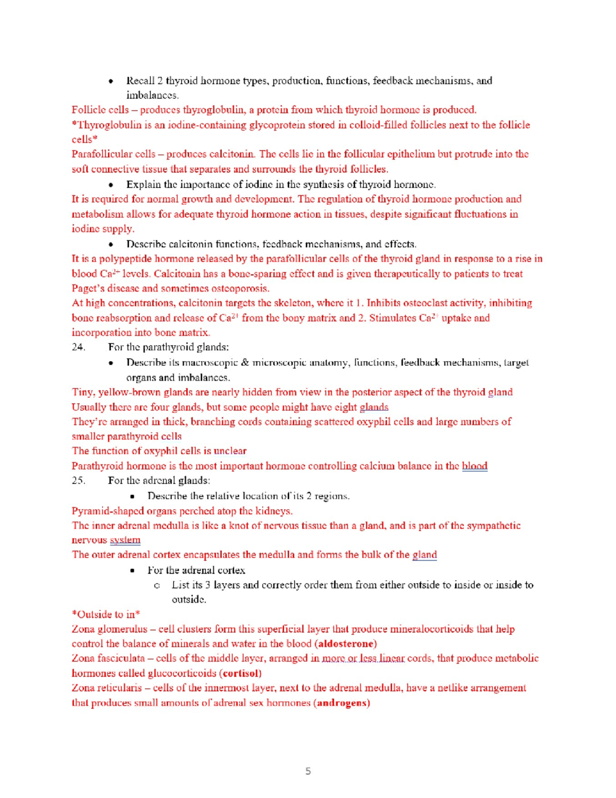 Exam 2 study guide page 5 - BMD 252 - Studocu
