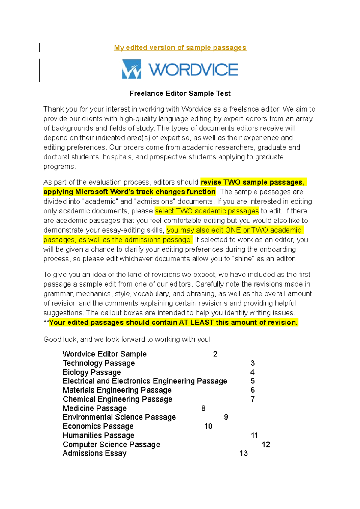 Wordvice Editor Sample TEST 202005 26 - My edited version of sample ...