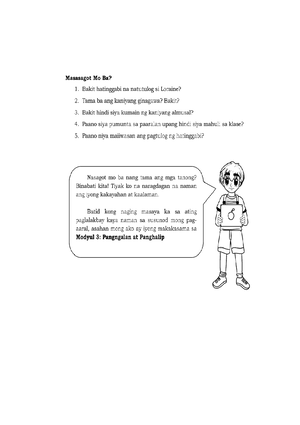 Filipino Week 7 - Notes - Gawain 7 Isang matapang at maimpluwensyang ...