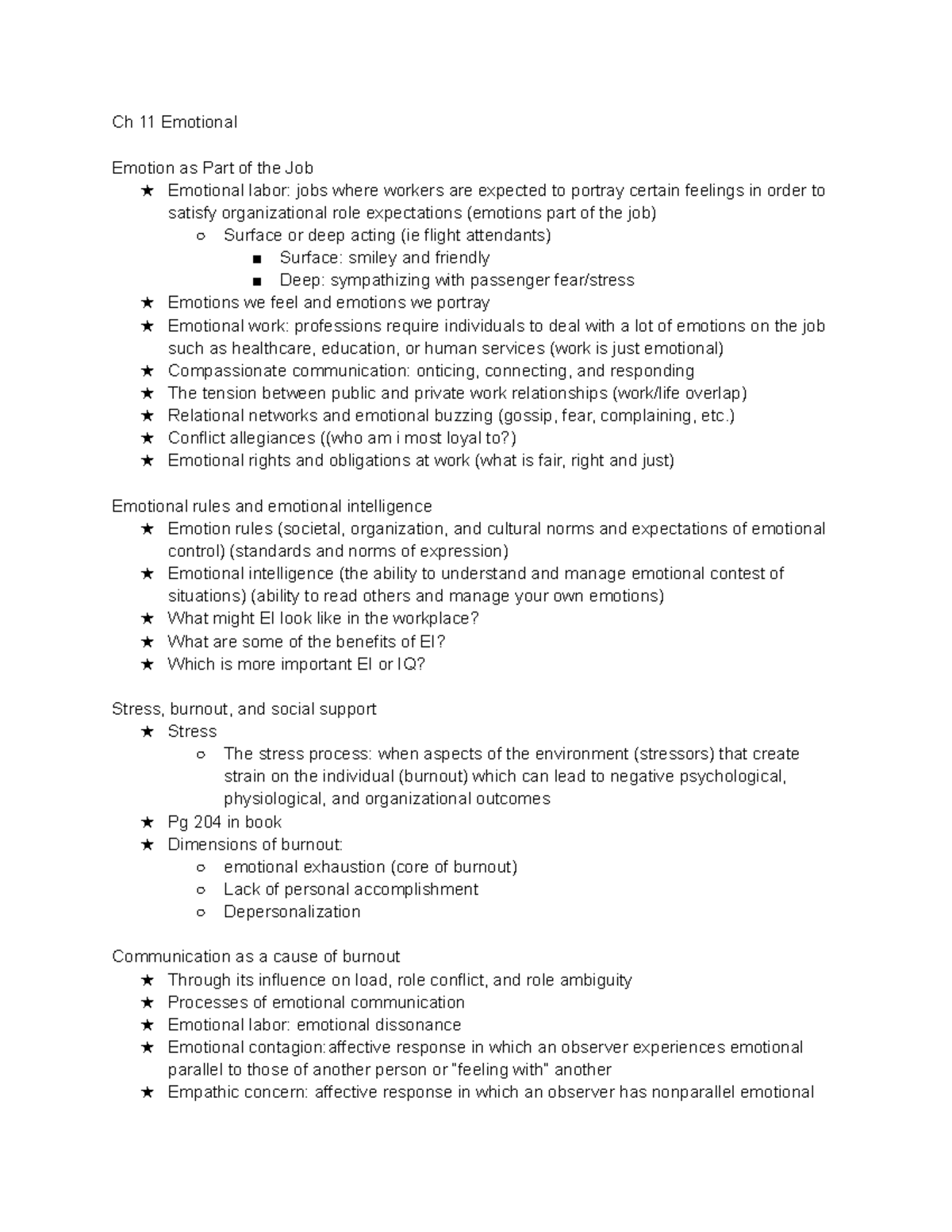 Ch 11 - Notes from both in class and in the textbook. Includes ...