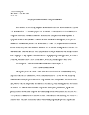 2 - Rhythm and meter musical time - Studocu