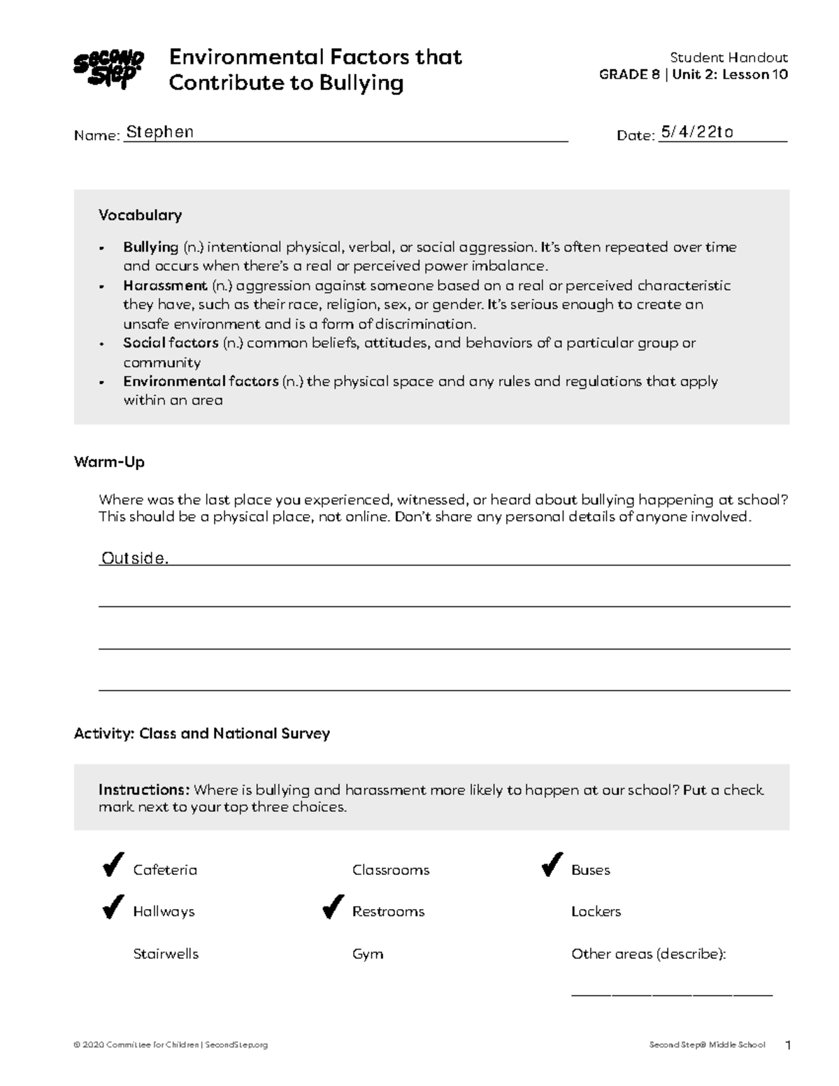 Yeheboy - Now you pass - Environmental Factors that Contribute to ...