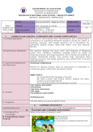 Teachers Capability Building Training design - Republic of the ...
