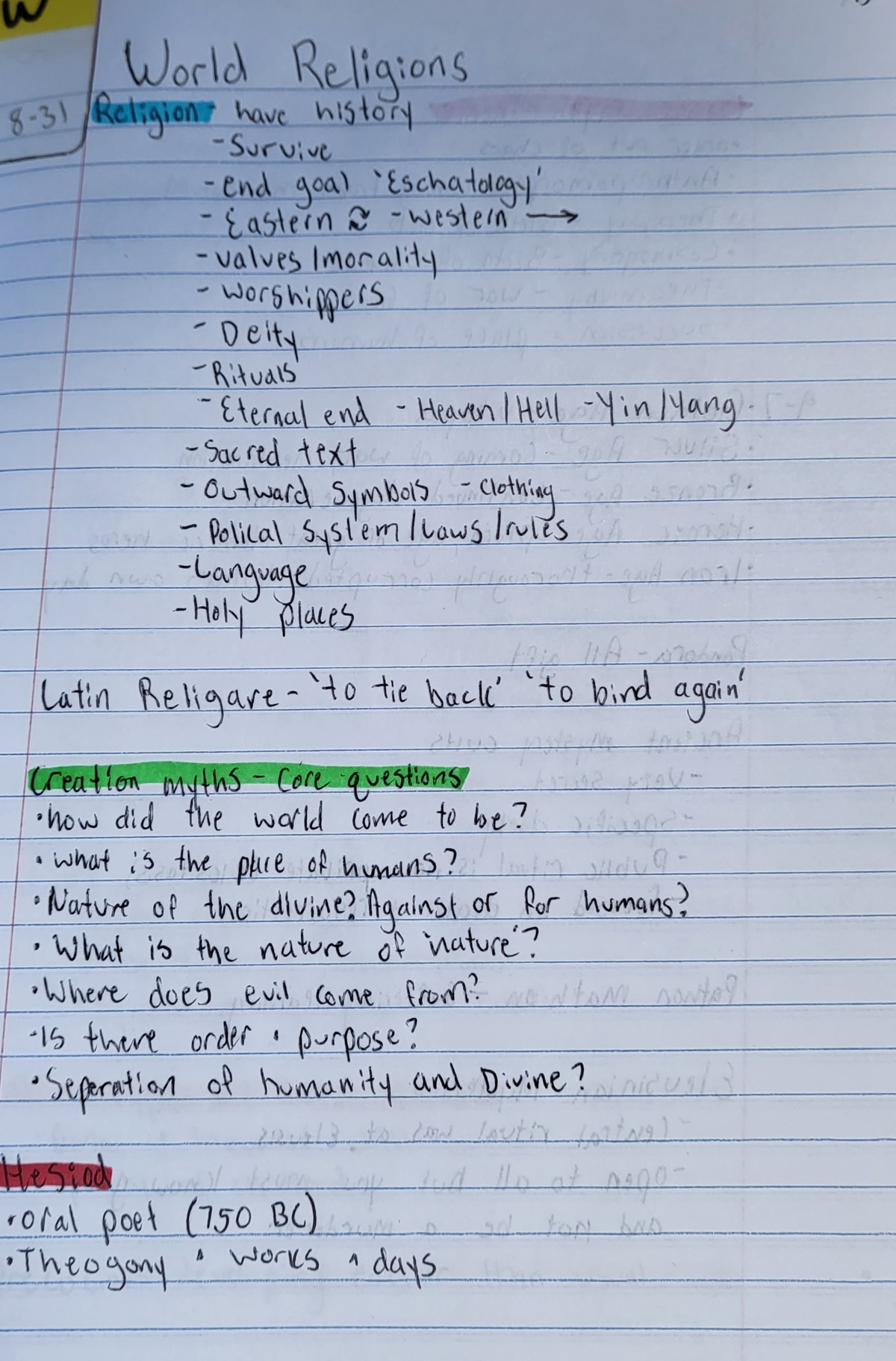 Apr 25, Doc 3 - Part 1 of 3 of all of my lecture notes from Exploring ...