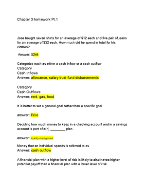 Chapter 2 Homework pt - help you find or get answers or help with a ...