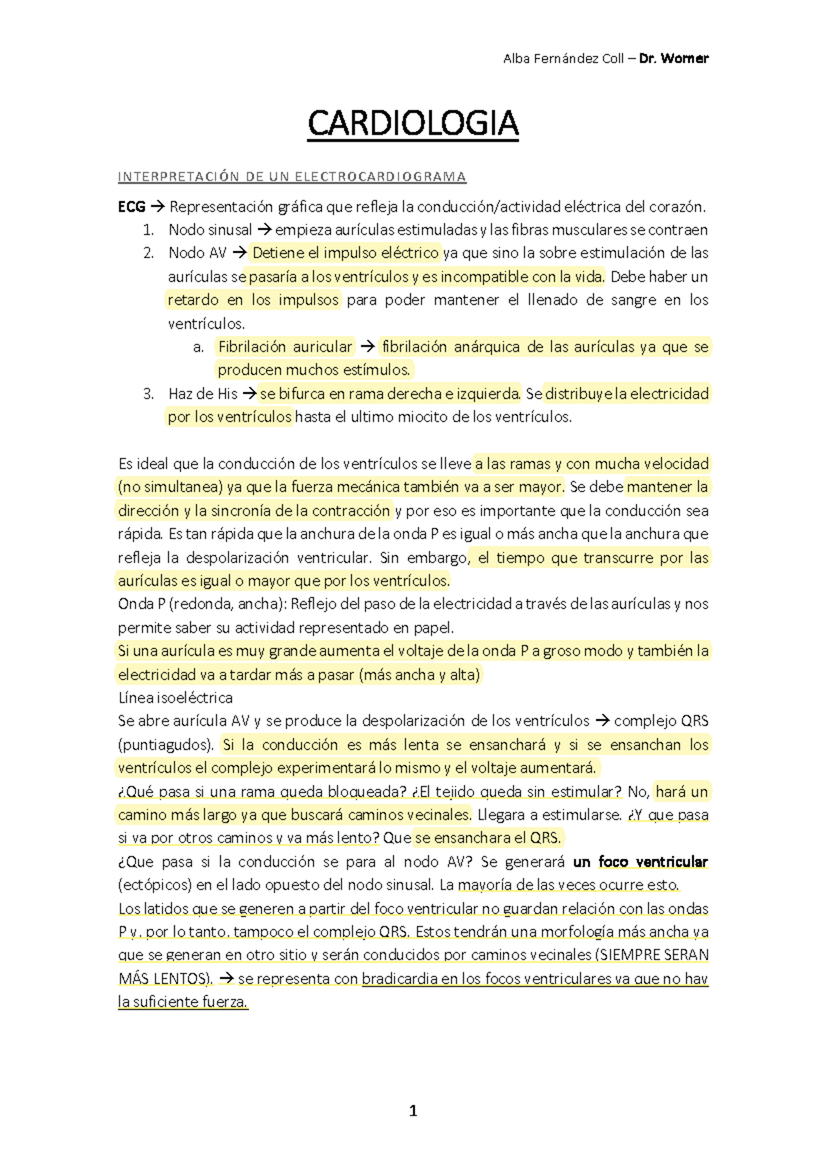 Cardiologia - cardio examen clínic. En este documento se hace ...
