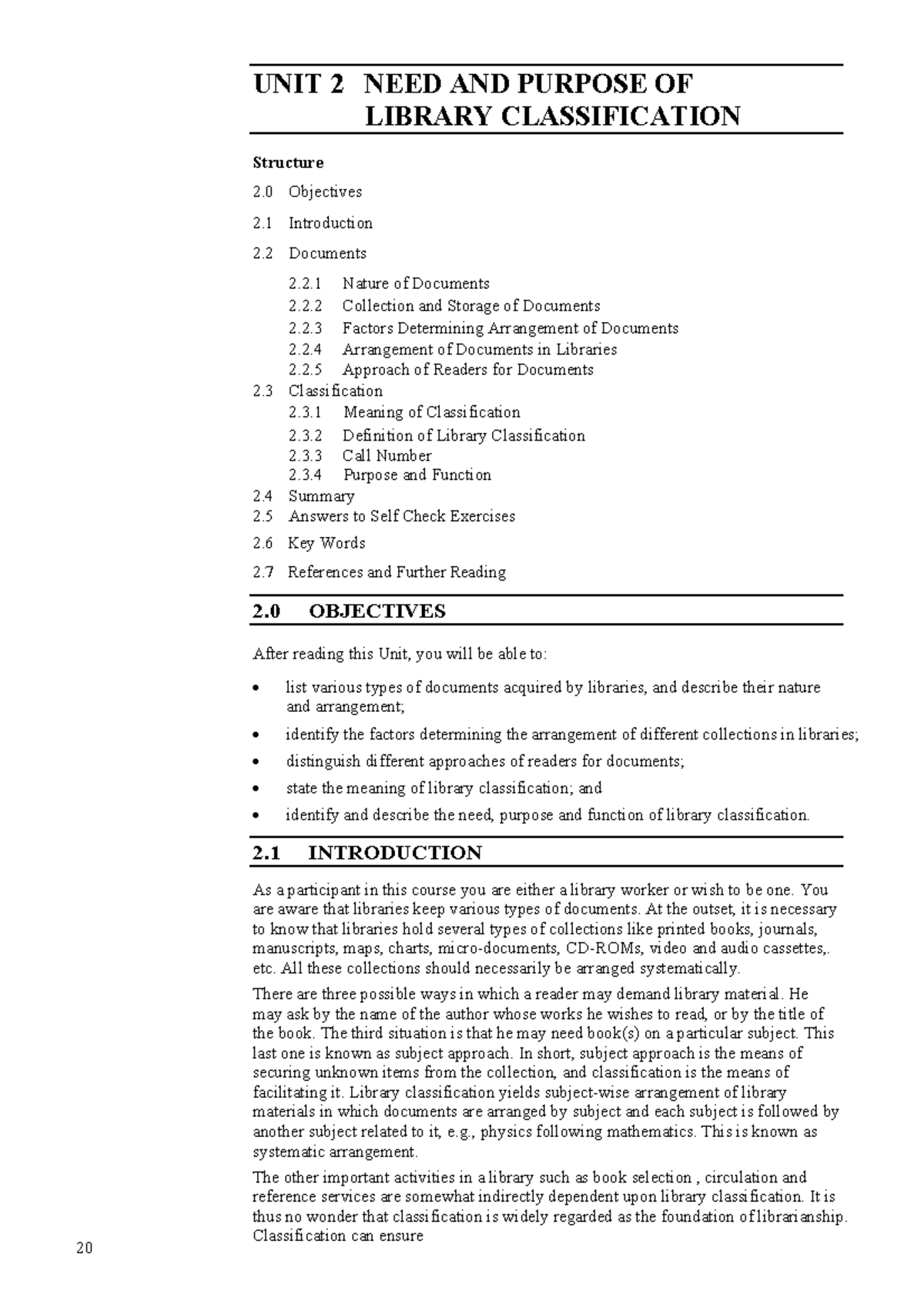 NEED AND Purpose OF Classification - Elements of Library Classification ...