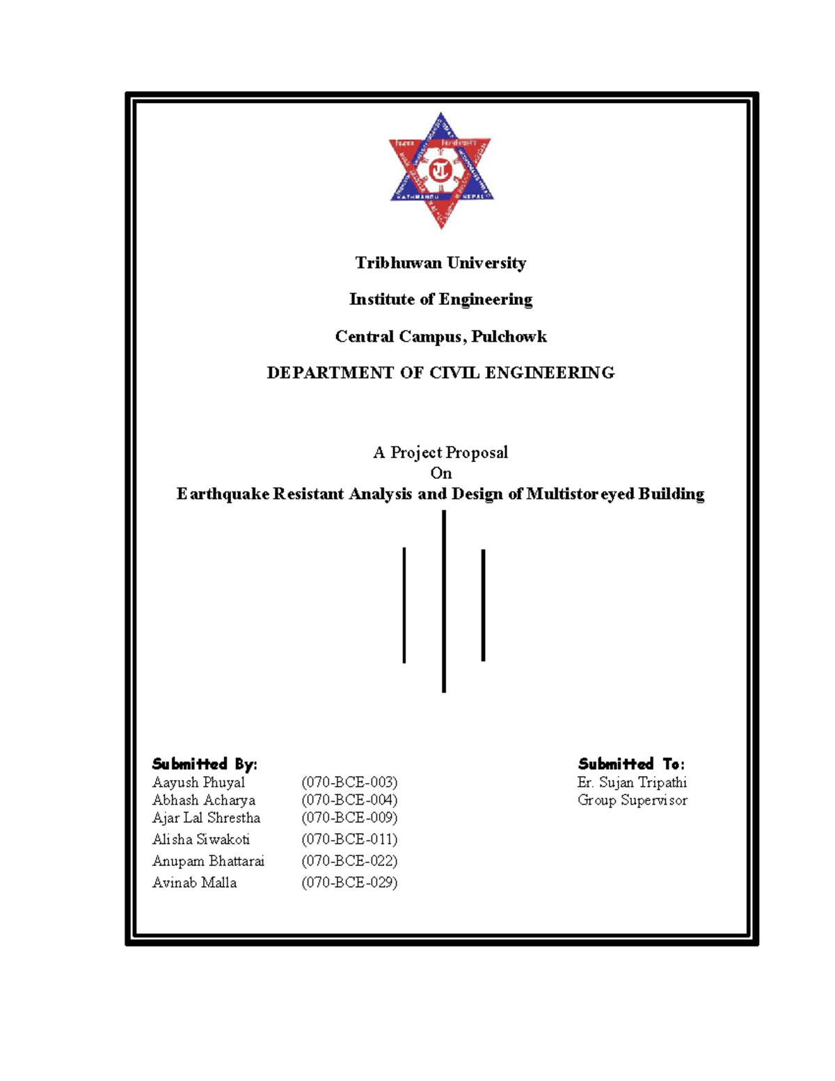 Proposal - Chemistry for Engineers (CHEM 001C) - Tribhuwan University ...