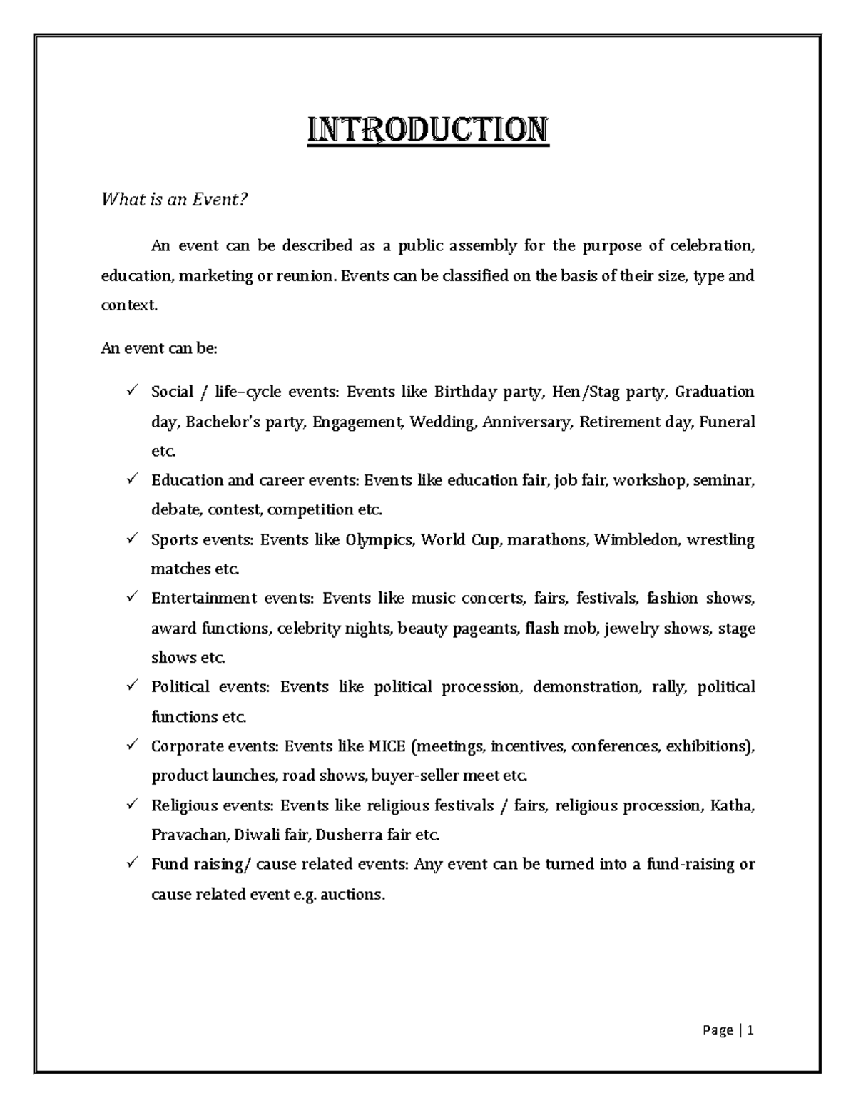 127957636-Event-Management - Introduction What is an Event? An event ...