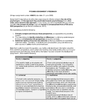 Assignment 5 - In order to successfully complete assignment 5, please ...
