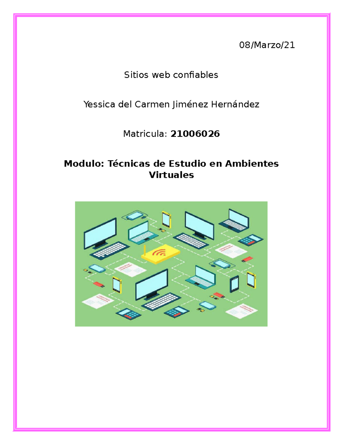 sitios confiables web - 08/Marzo/ Sitios web confiables Yessica del ...