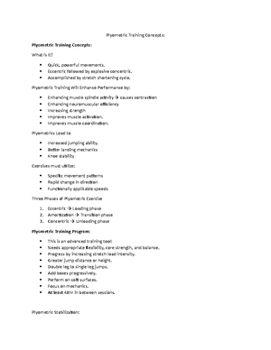 SAQ Training - SAQ (Speed, Agility, and Quickness Training Concepts ...